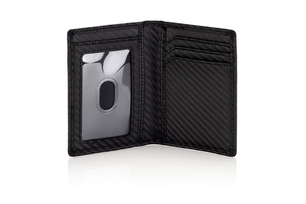 Men's Slim Front Pocket Wallet - RFID Blocking, Thin Minimalist Bifold ...