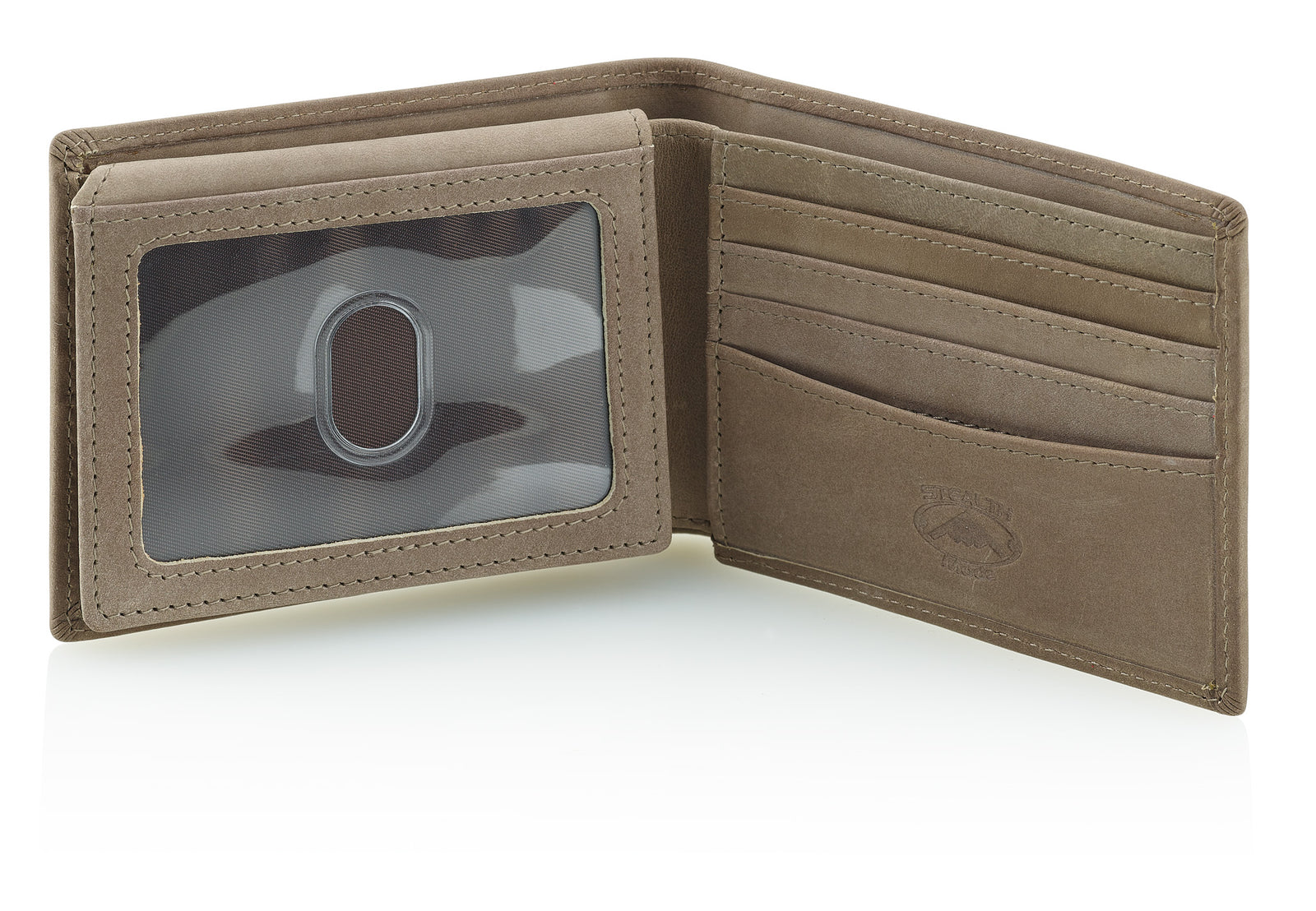 Stealth Mode Bifold Leather Wallets - Stealth Mode Leather